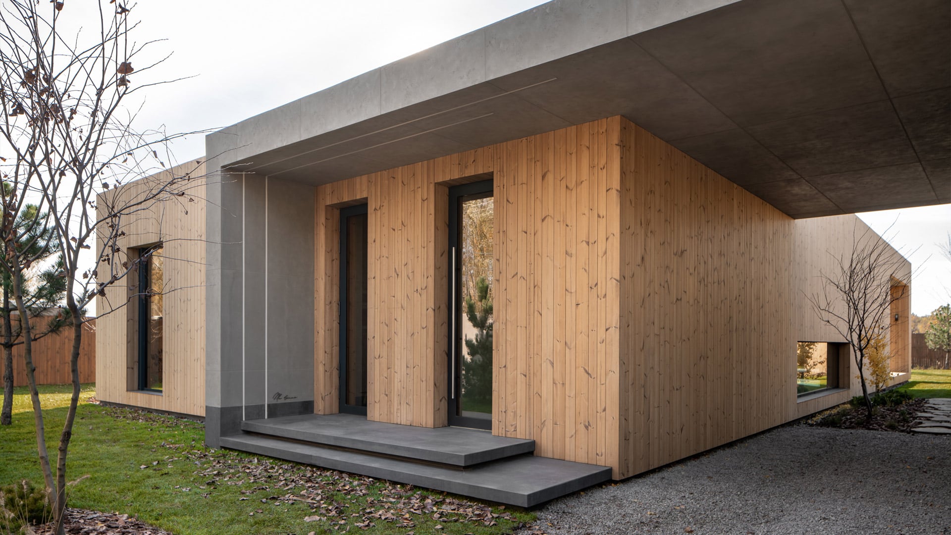 Thermowood® facades for buildings - Lunawood