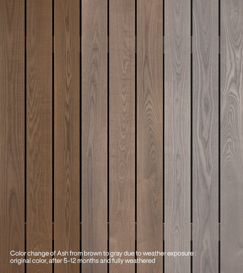 Luna Decking 5/4x5 White Ash - Lunawood