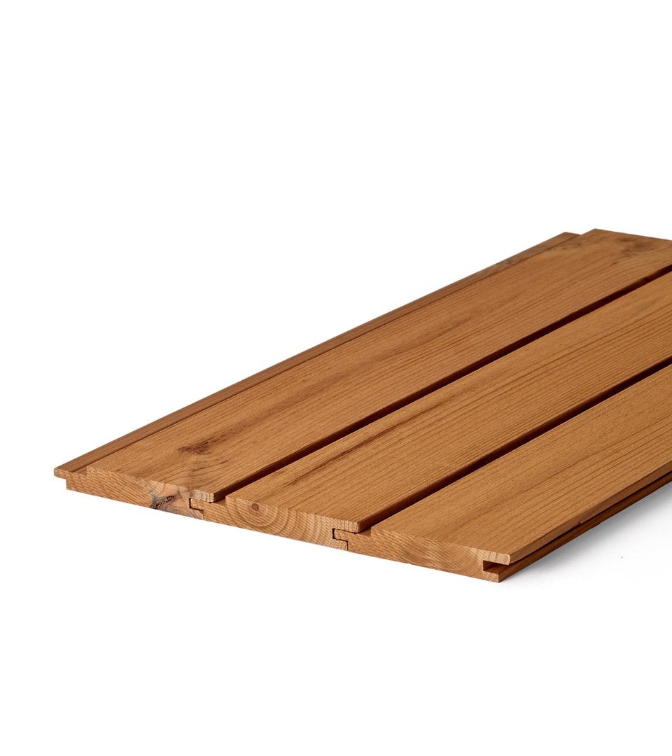 Lunawood Luna Classic HF 21x117 Brushed – ThermoWood® Cladding