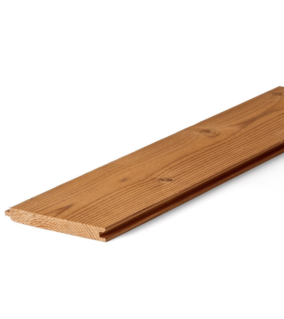 Lunawood Luna Grain 19x142 Brushed – ThermoWood® Cladding